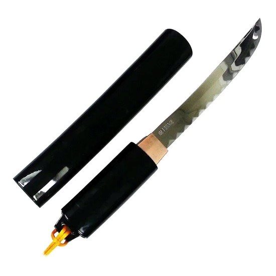 סכין חרב טנטו 100696 כוללת נרתיק עץ 31 ס"מ