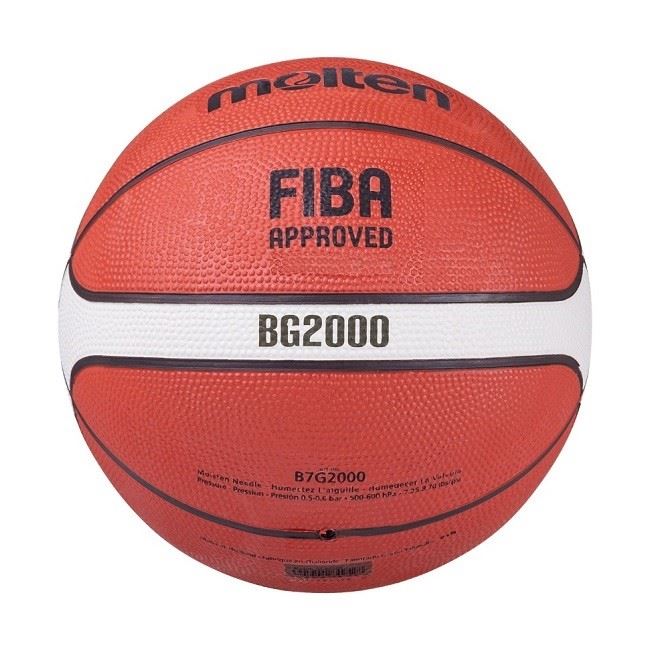 כדורסל גומי פנים מולטן 101809 בגודל 5 דגם MOLTEN BG2000